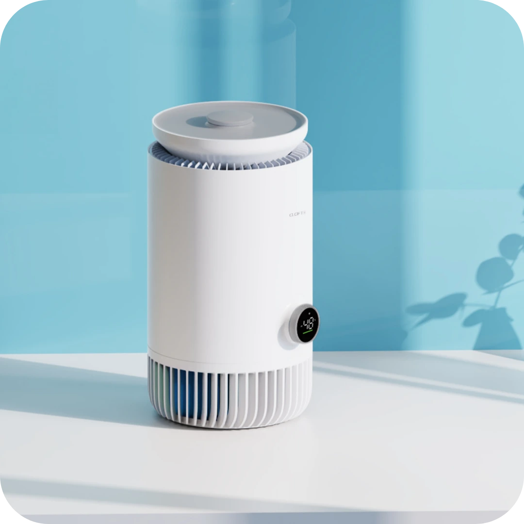 Clofte Duo 400 - nawilżacz powietrza z oczyszczaczem 2w1 - Clofte.pl